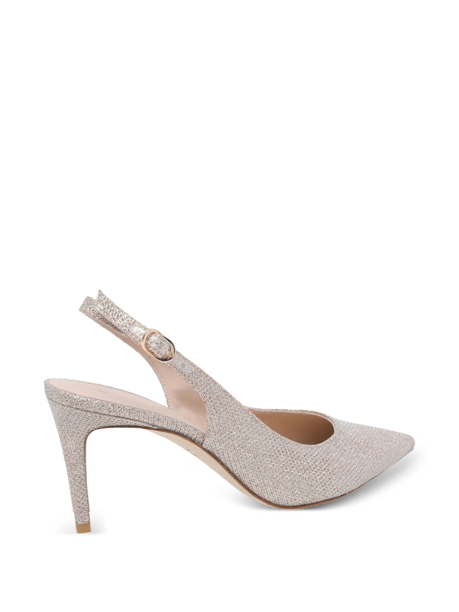Туфли Stuart Weitzman Stuart Power, размер 39, Silver — фото 1