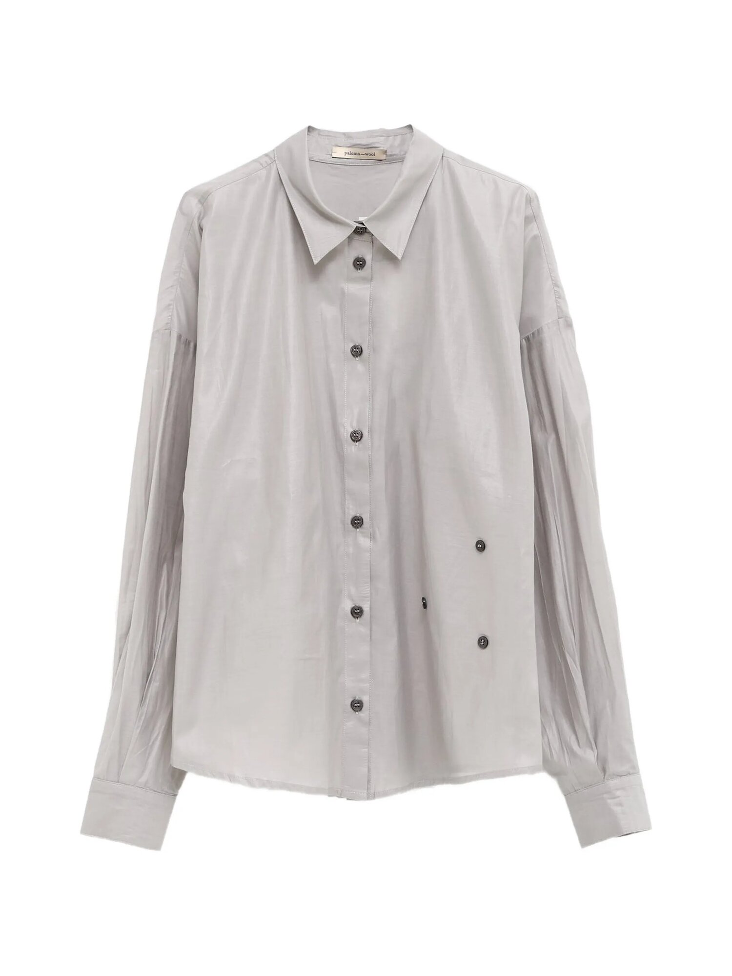 Рубашка Donald pleated-sleeve button-detail shirt