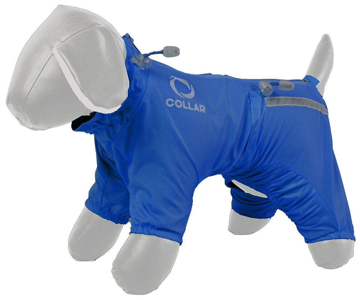 COLLAR комбинезон для собак демисезонный синий (L45)