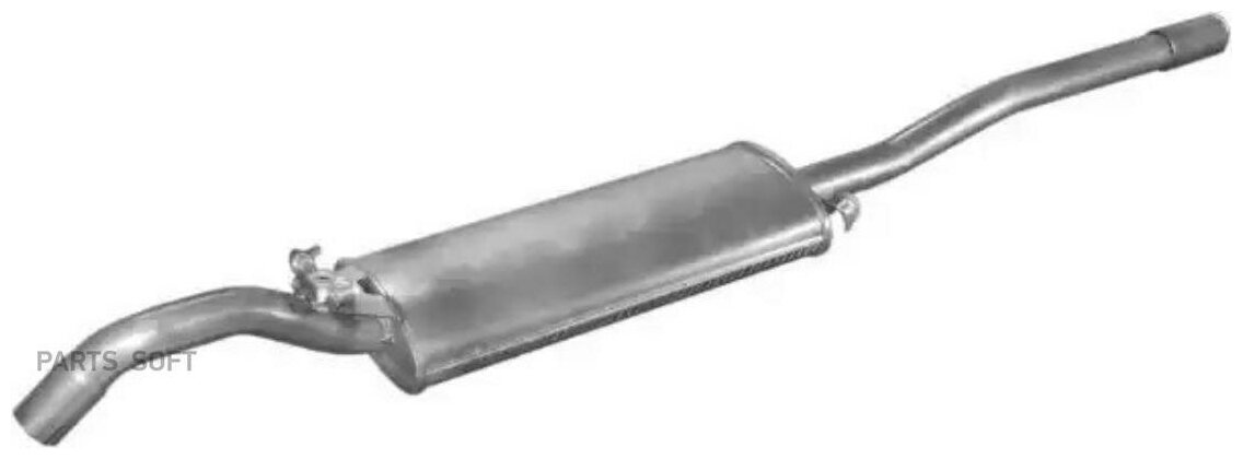 Глушитель задняя часть Polmostrow арт. 3045