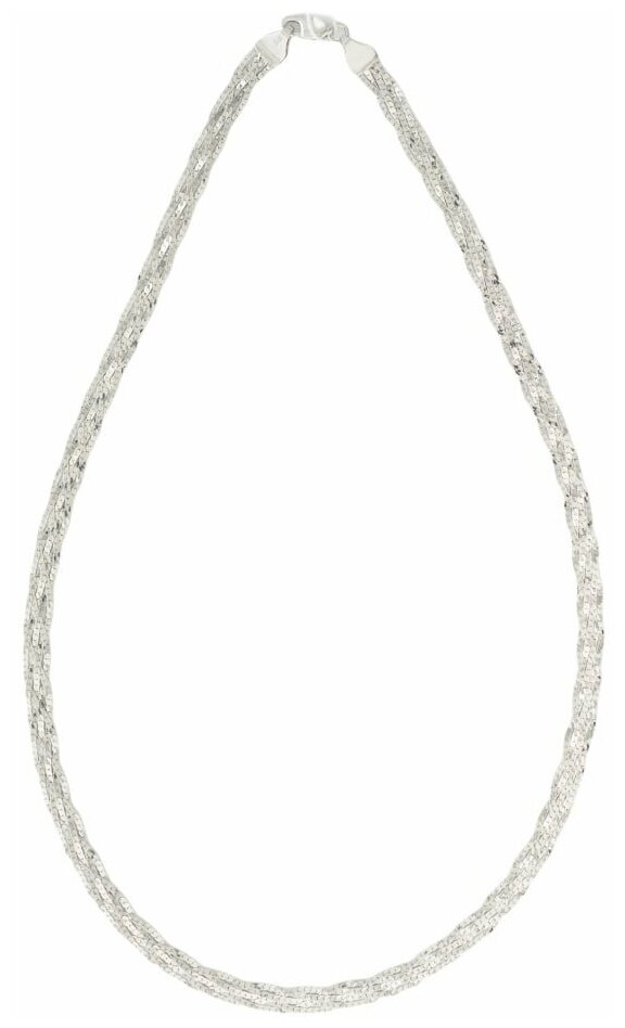 Цепь серебро, 925 проба, родирование