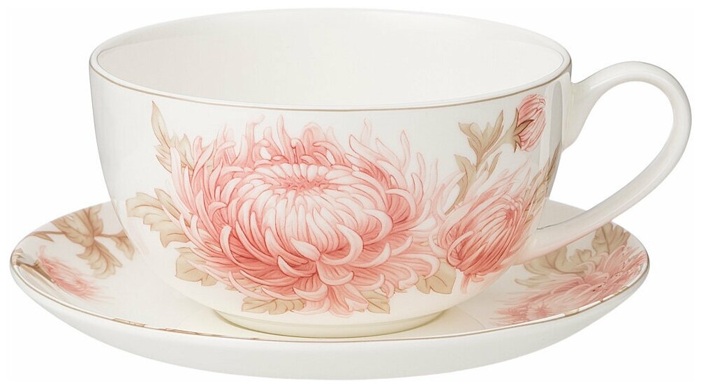 Чайная пара lefard астра 370 мл KSG-415-2243