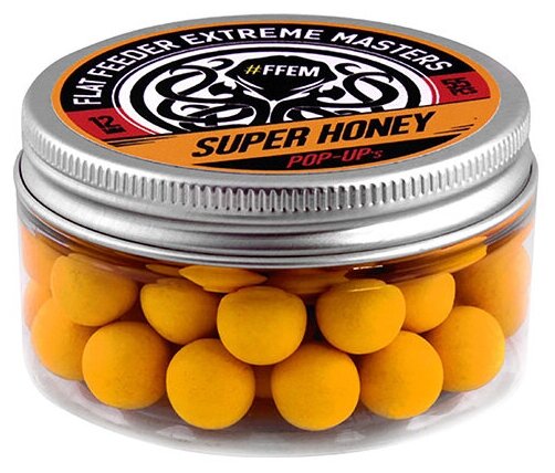 FFEM Бойлы плавающие Pop-Up Super Honey 12mm Супер мед (55шт)