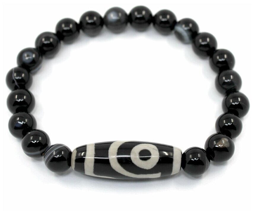 Браслет-нить, агат