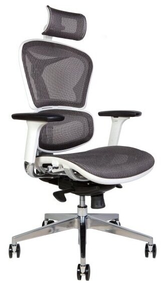 Кресло руководителя Norden Hero White YS-0810H-T(E+E)W