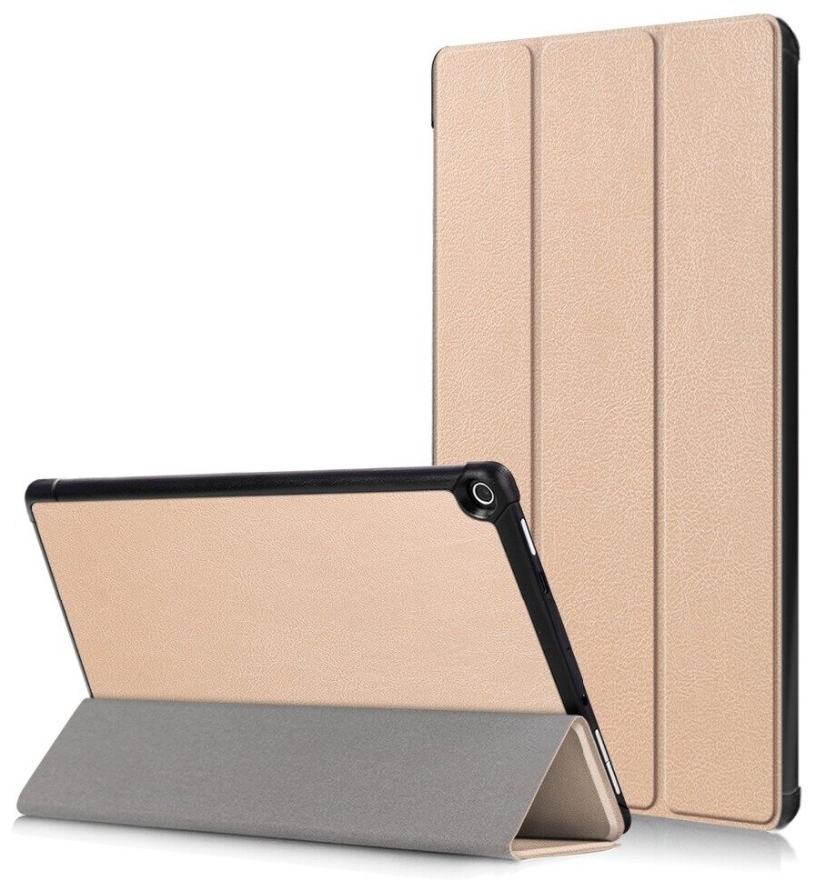 Чехол MyPads для Huawei MediaPad M3 Lite 10 Wi-Fi/ LTE (BAH-AL00 / W09) тонкий умный кожаный на пластиковой основе
