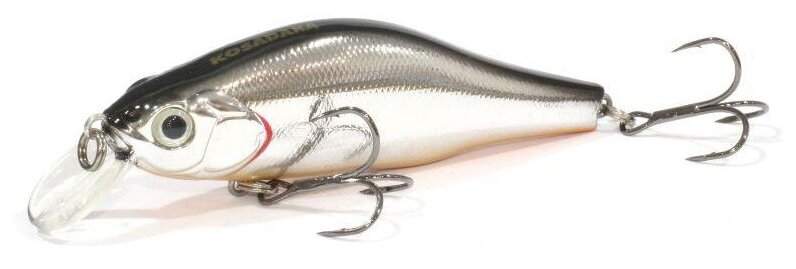 Воблер Kosadaka Mirage XS 70F SBL 70мм 9гр Заглубление:0.8-1.5м