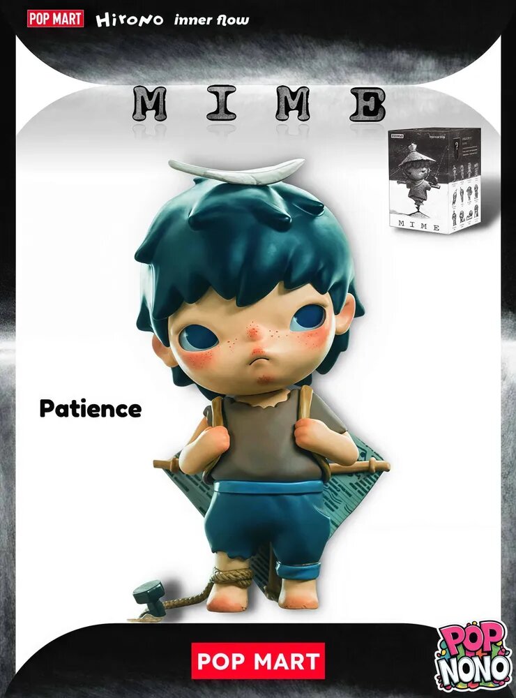 Коллекционная POP MART HIRONO Mime Series Figures