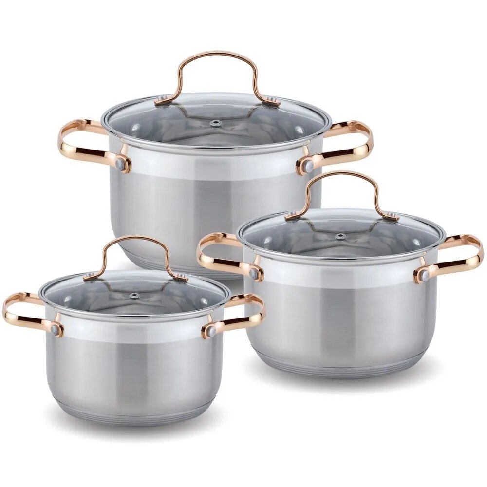 Набор кастрюль KL-4214 6 предметов