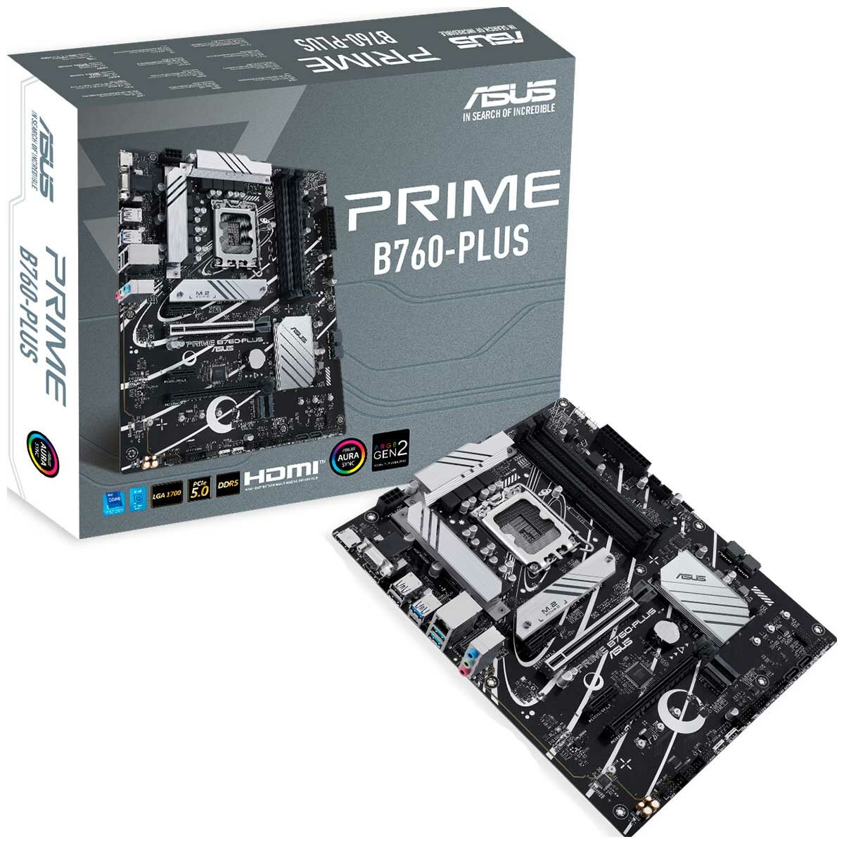 Материнская плата Asus PRIME B760-PLUS (LGA1700, ATX)