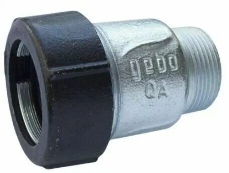Обжимное соединение чугун, штуцер AK 2" GEBO наружная резьба, 1 шт