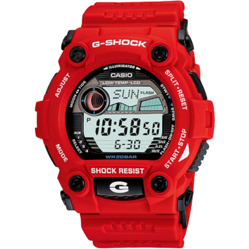 Наручные часы CASIO, красный