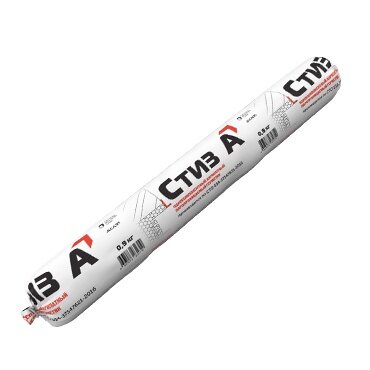 Стиз А Однокомпонентный акрилатный паропроницаемый герметик белый 0,9кг