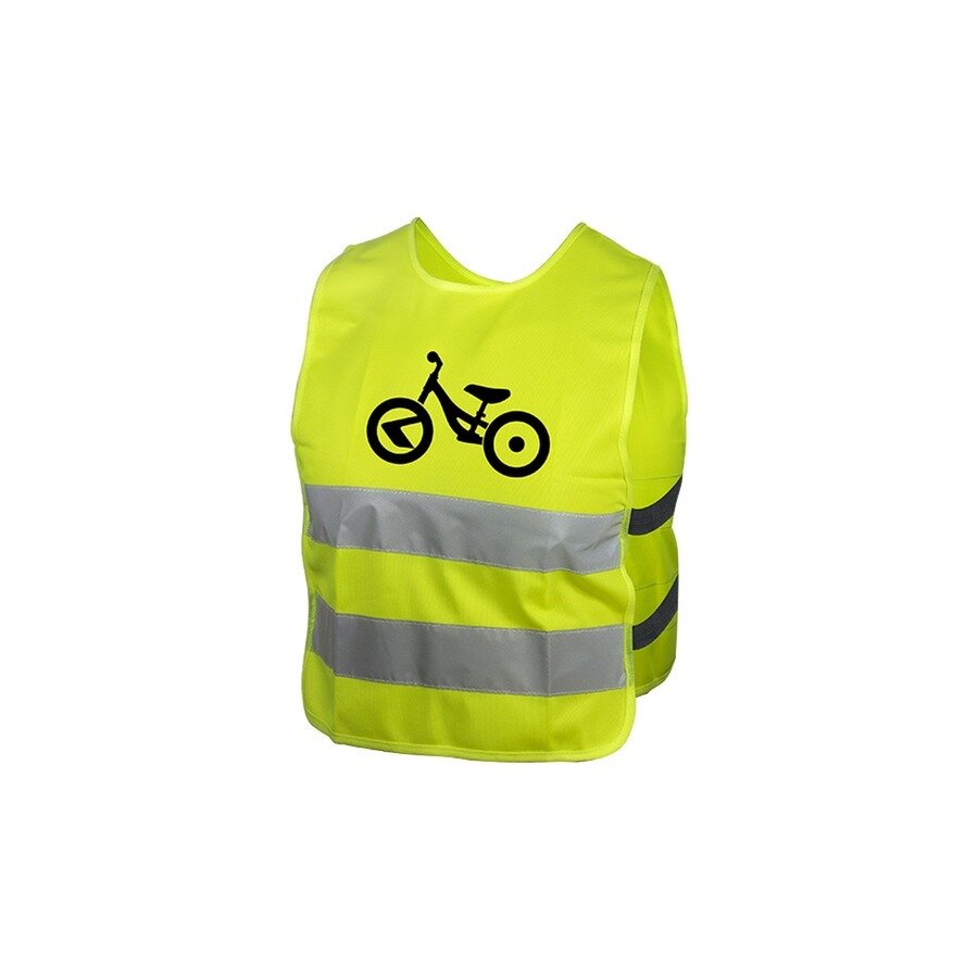 Kellys Жилет Kellys Starlight Bike, светоотражающий детский, цвет Желтый, ростовка S