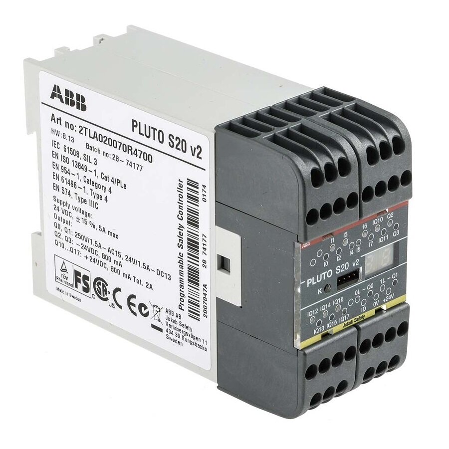 Программируемый контроллер Pluto S20 ABB 2TLA020070R4700
