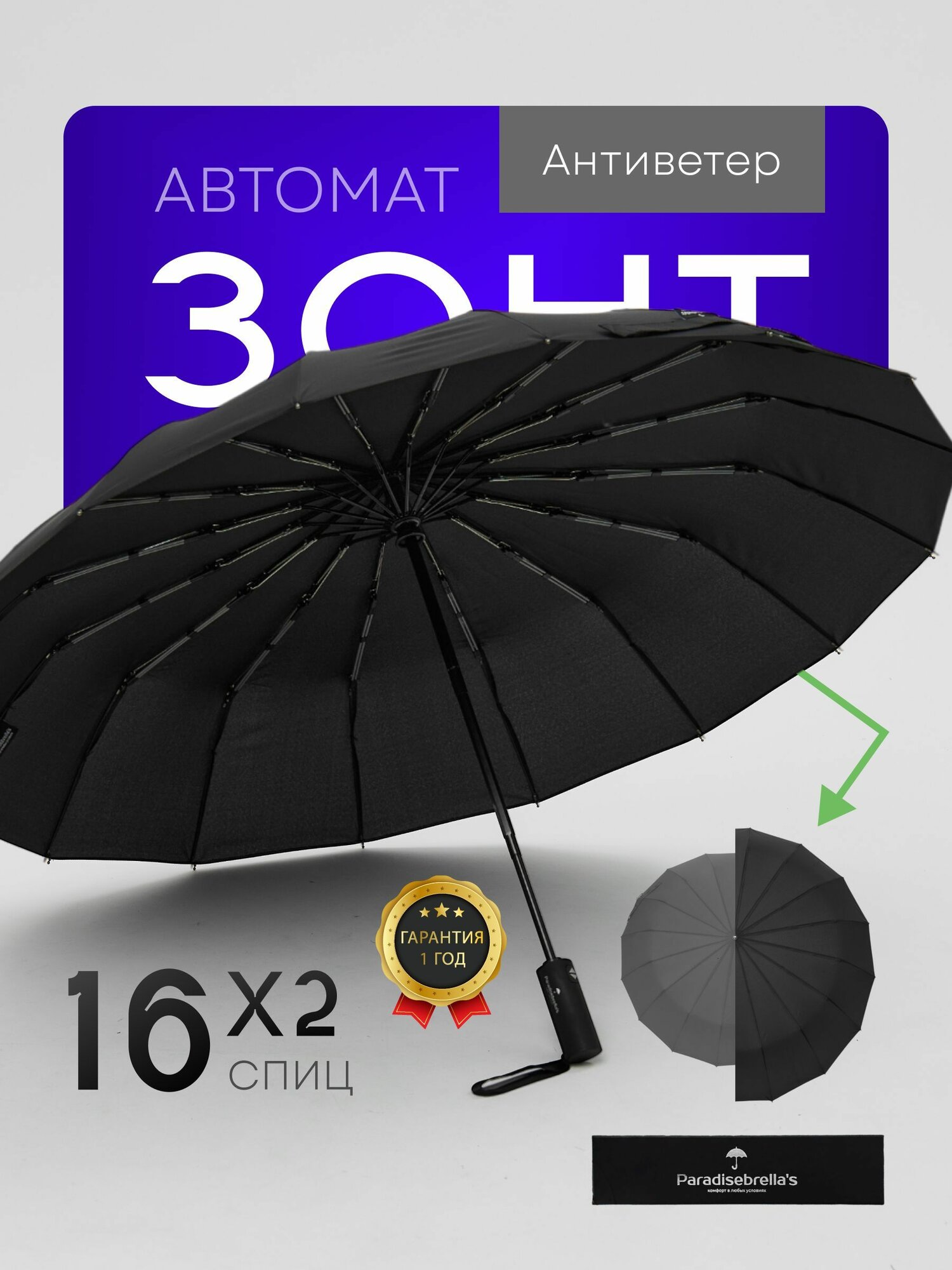 Зонт-трость