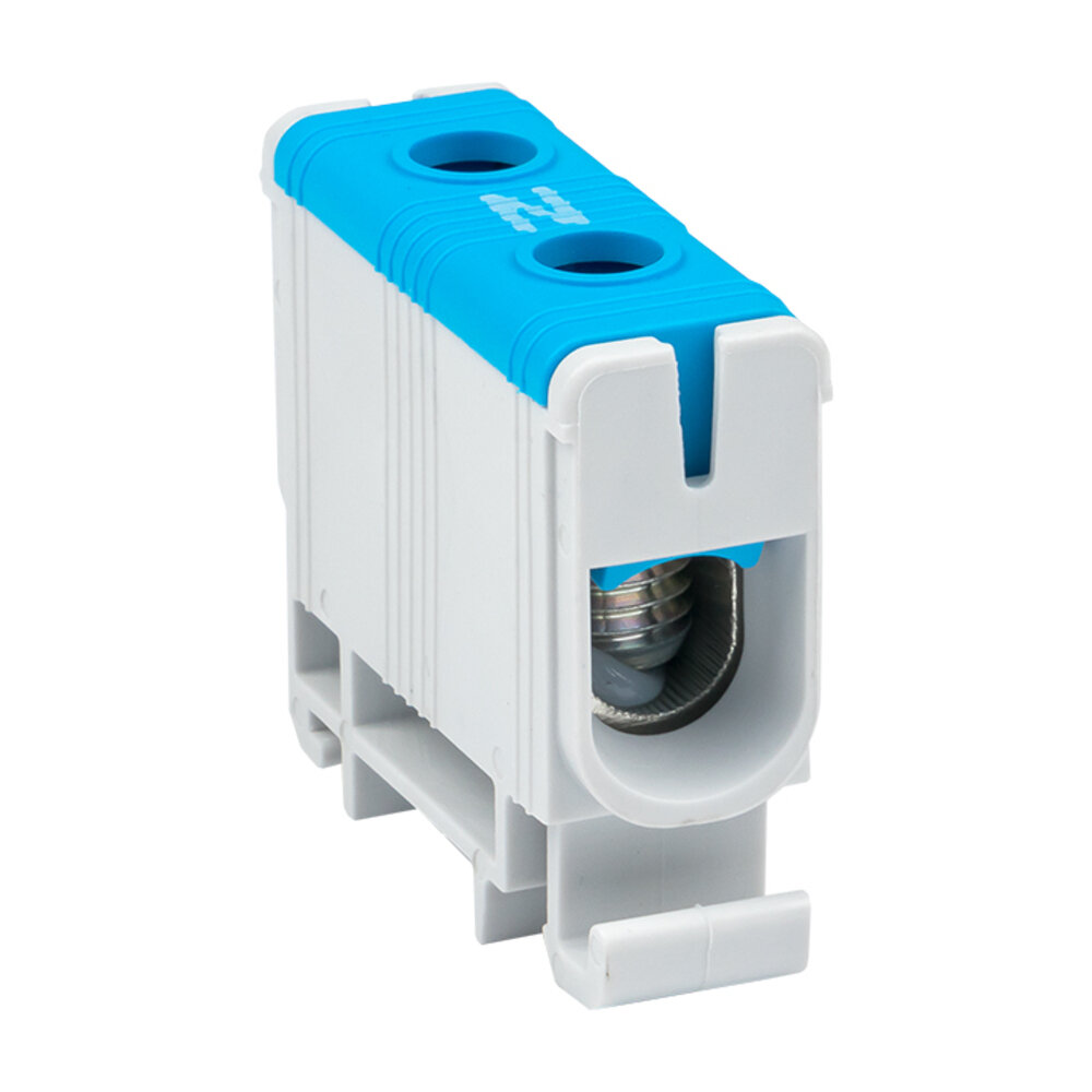 Клемма EKF PROxima на 2 провода КСВ 16-50 2,5-50 кв. мм с пастой plc-kvs-16-50-blue