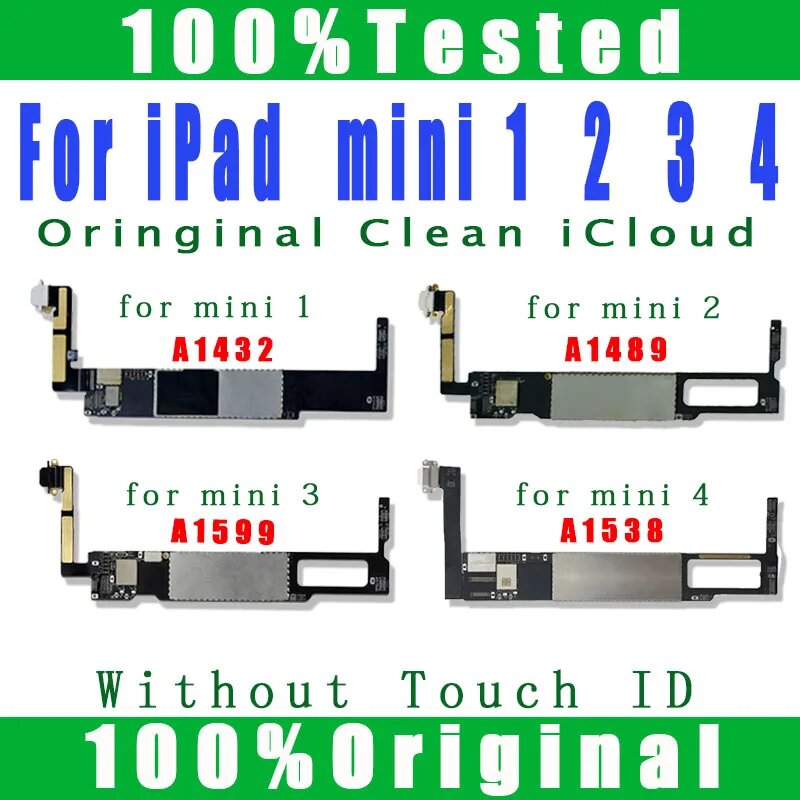 Оригинальная материнская плата iPad Mini 4 64GB A1538