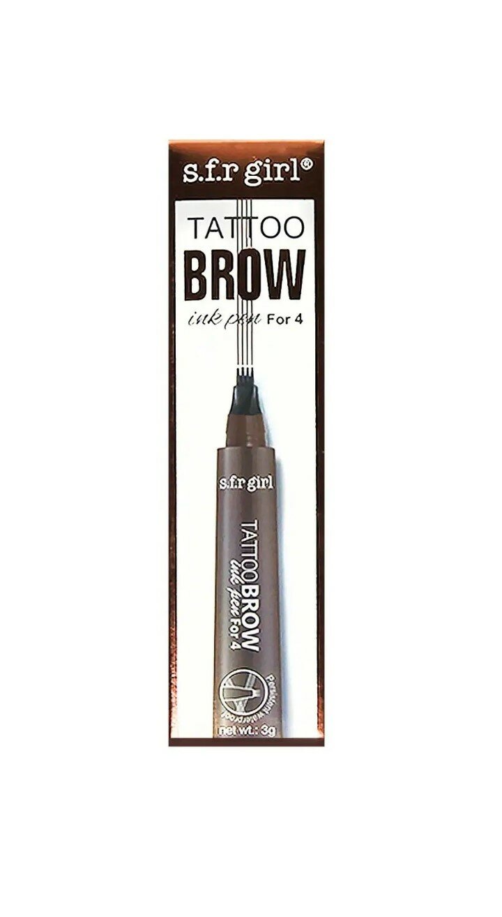 S.f.r girl Подводка маркер TATTOO BROW #203#
