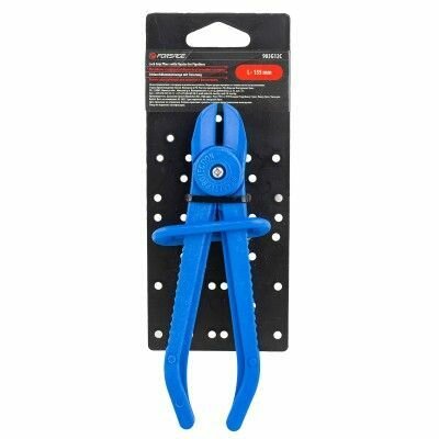 Зажим пластиковый для шлангов с фиксатором (L-155мм), на пластиковом держателе