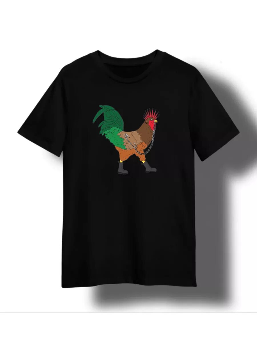 Футболка петух
