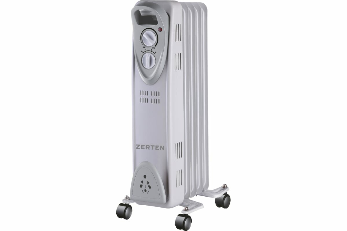 Радиатор масляный Zerten MRT-10 5 секций 1000Вт
