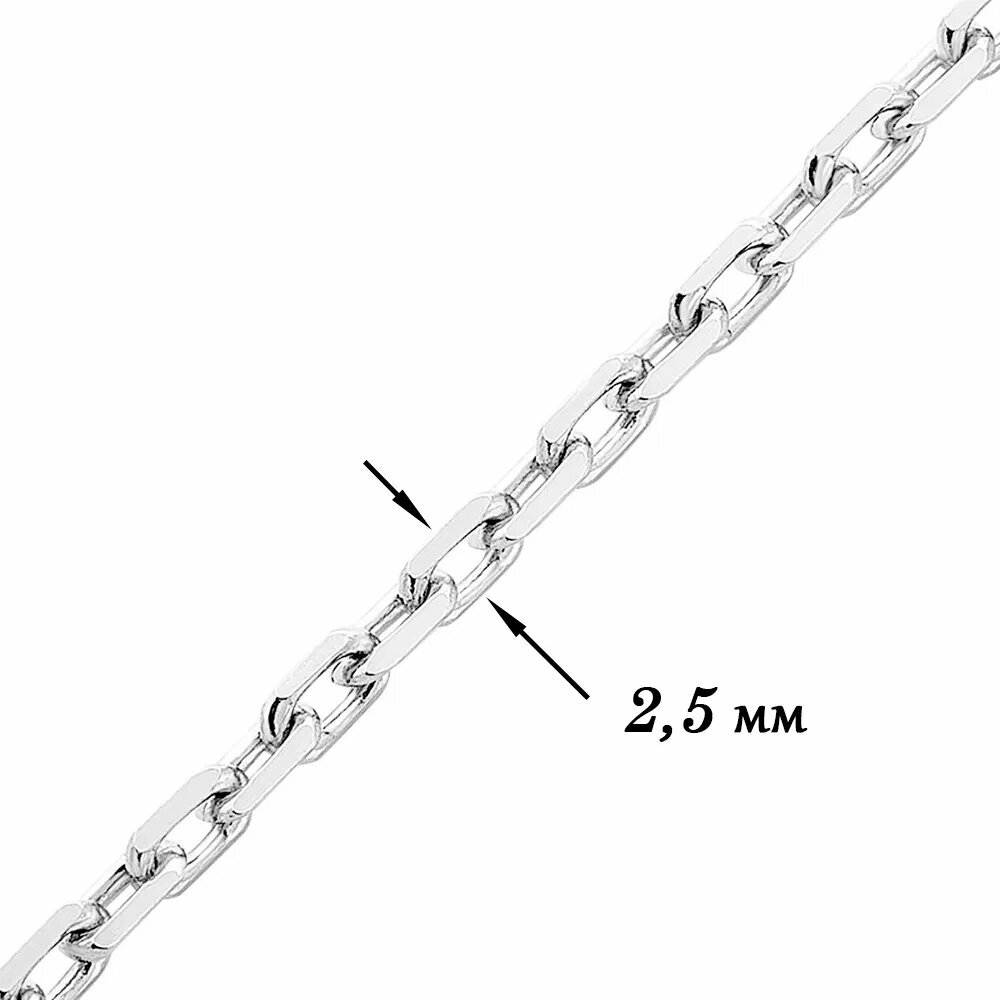 Цепь серебро, 925 проба
