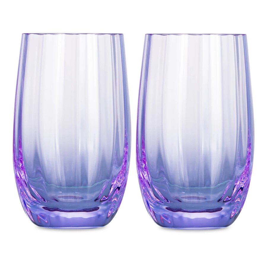 Набор стопок для водки Moser Оптик 80 мл, 2 шт, александрит, п/к, комплект