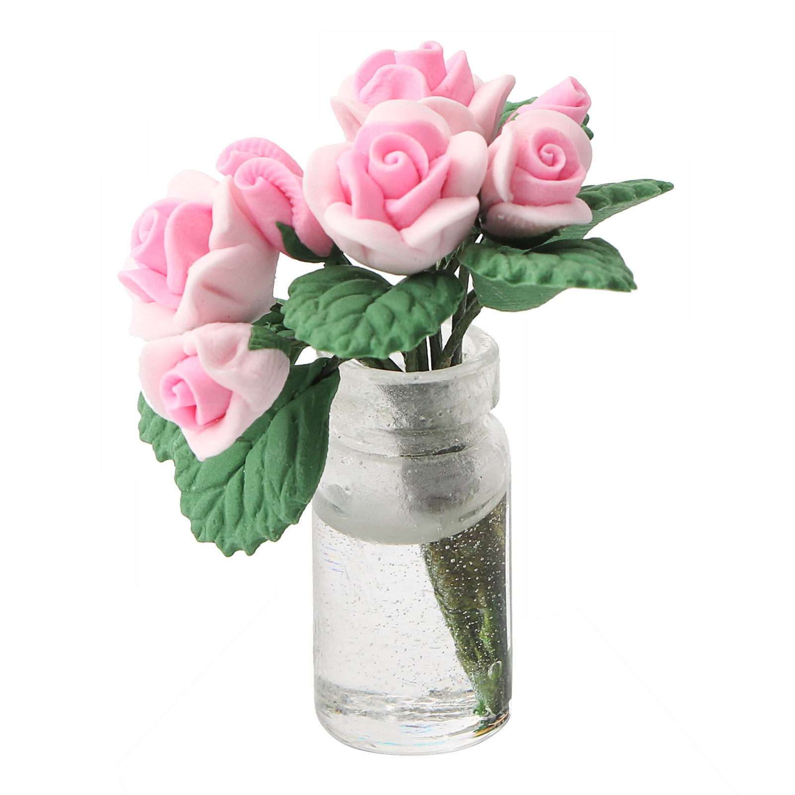 Миниатюрная модель бонсай для кукольного домика в масштабе 1:12, игрушки для игр, садовые растения, аксессуары для украшения (розовый).