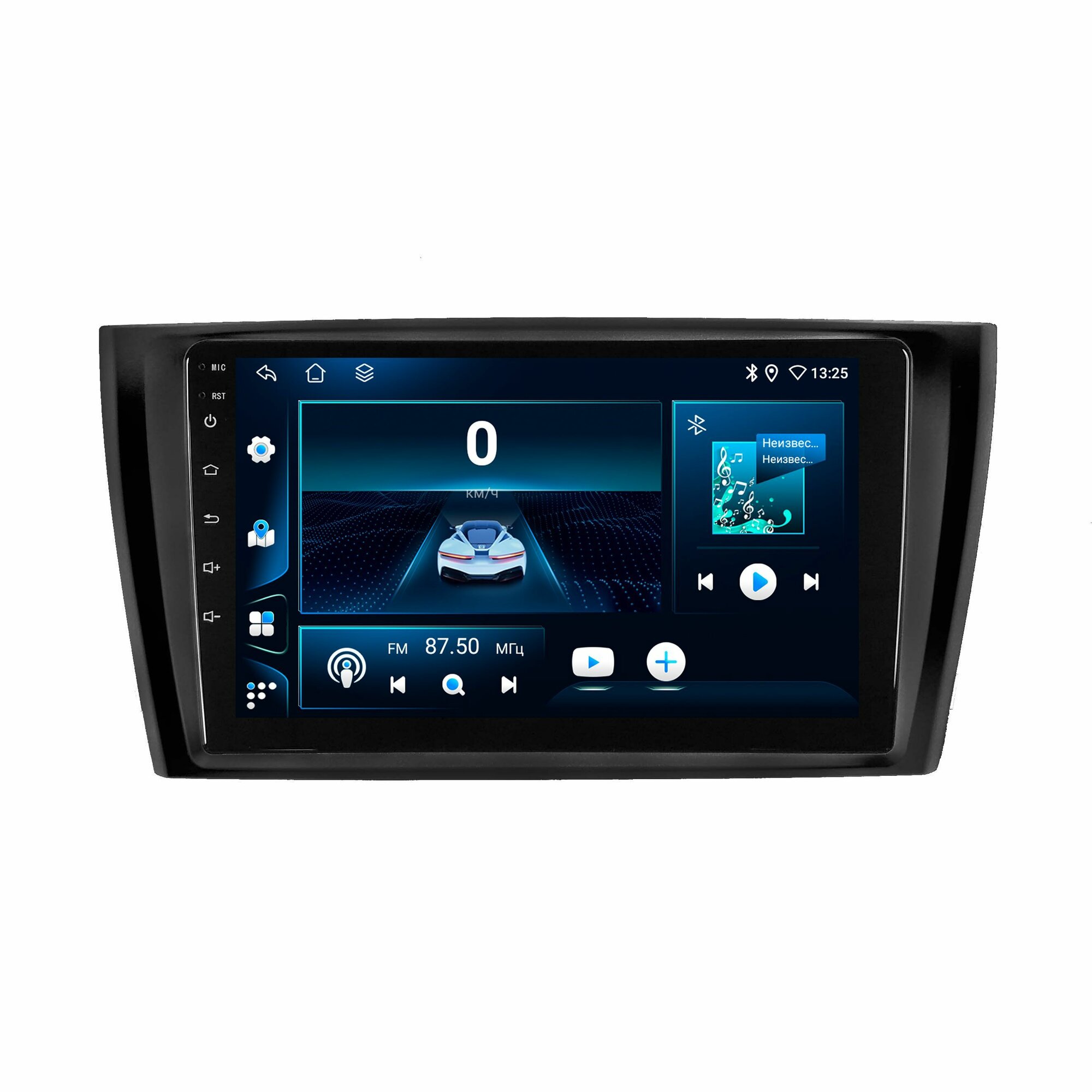 Магнитола TORINO AUTO DSP на Toyota Avensis 3 2009-2019 черный цвет Android 4/32GB