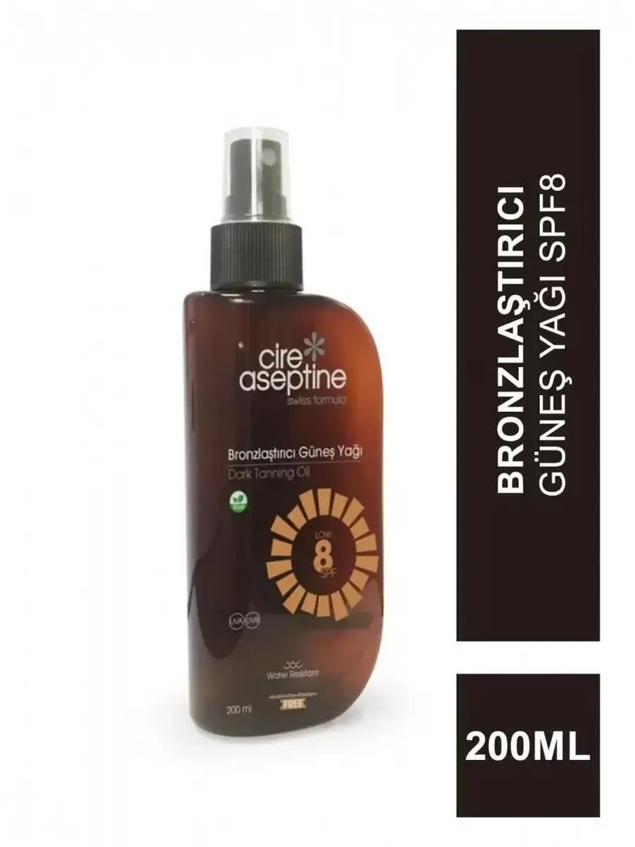 Масло для загара Dark Tanning Oil 8 SPF 200 мл