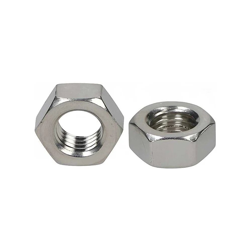 23 болта Гайка высокопрочная М20 оцинкованная к. п.8 DIN934, 10 шт. А12402000032507