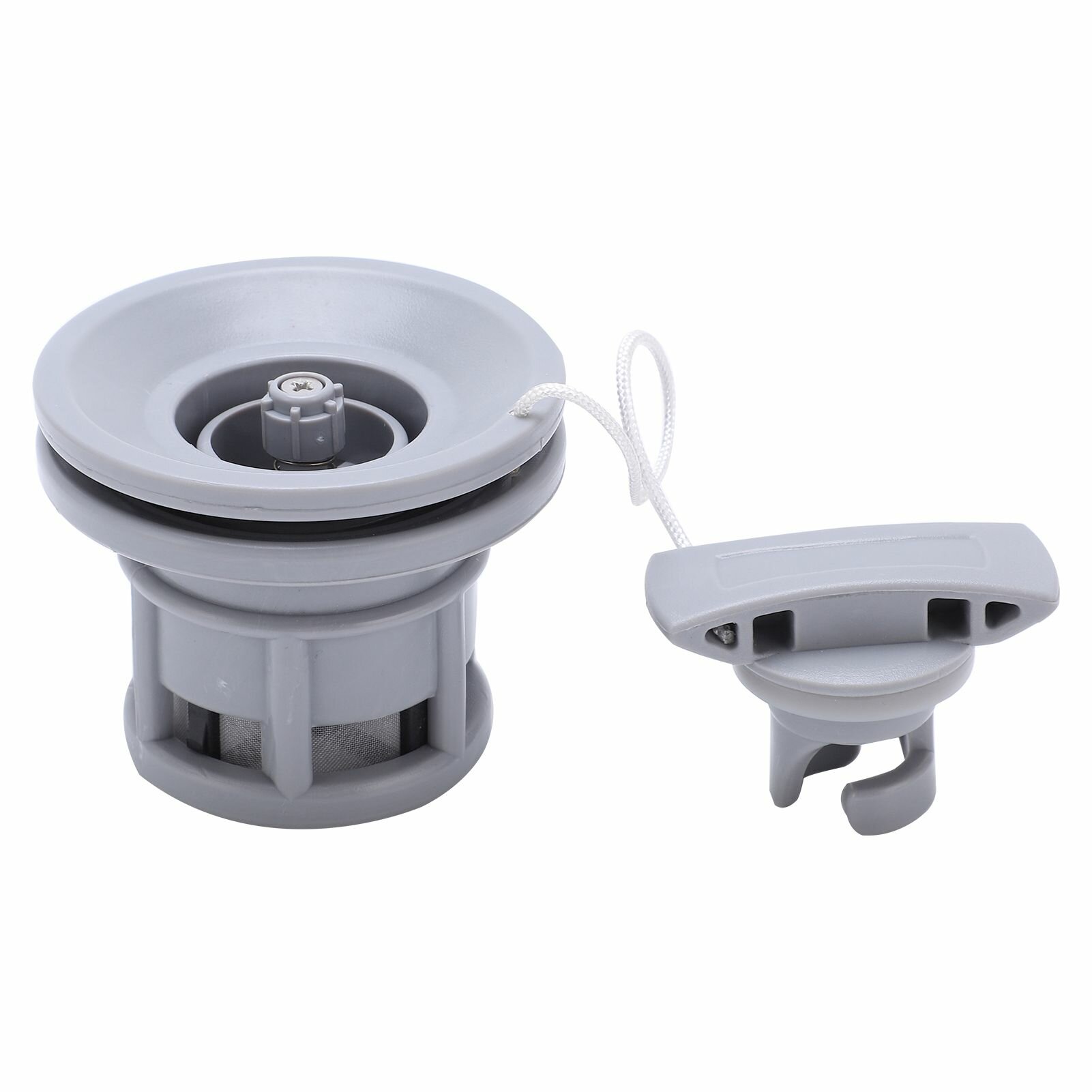 Замена воздушного клапана надувной лодки для каякинга, легкий серый газовый клапан для резиновых лодок и надувных каяков