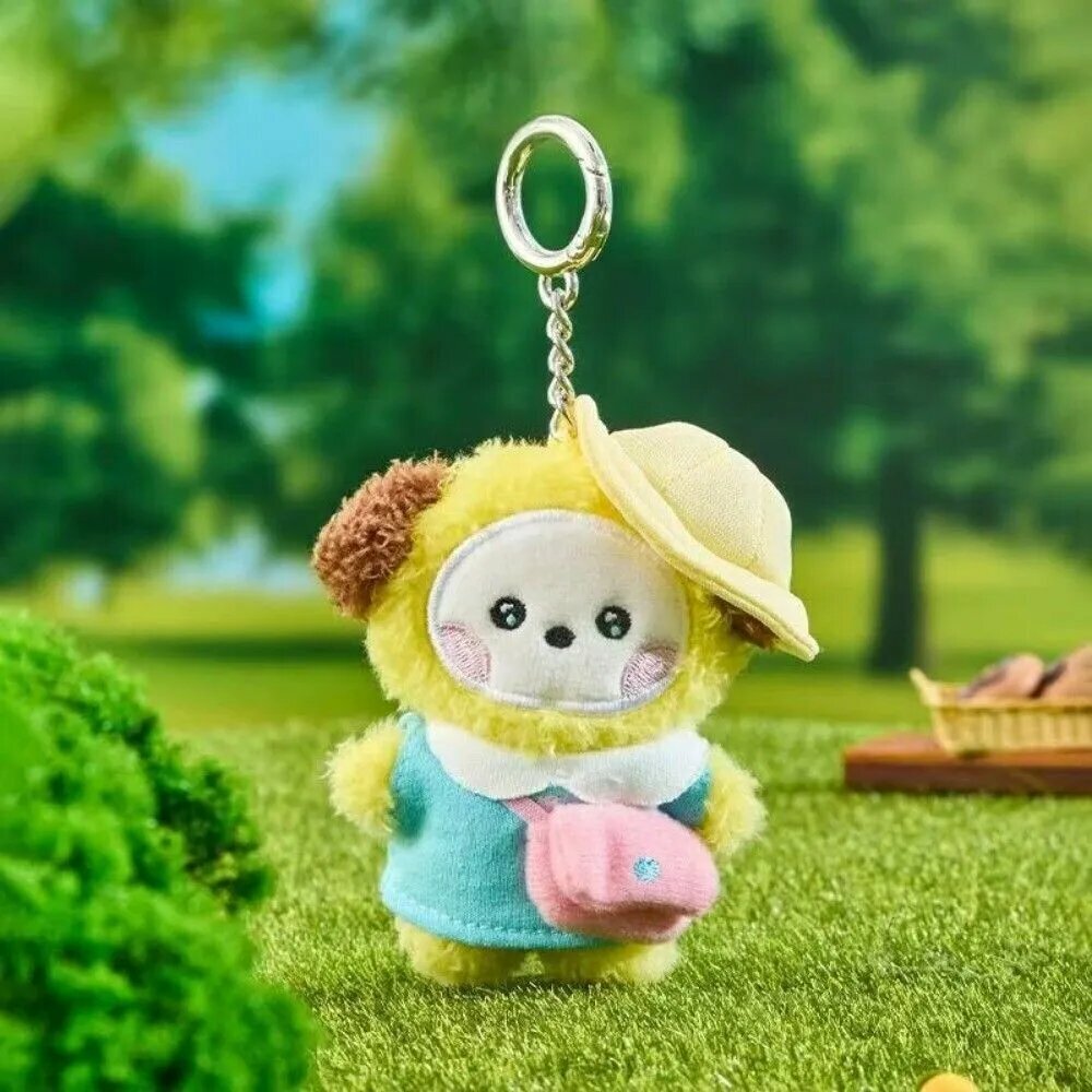 Брелок BTS BT21, плюшевая игрушка, высота 10 см, CHIMMY, 1 шт