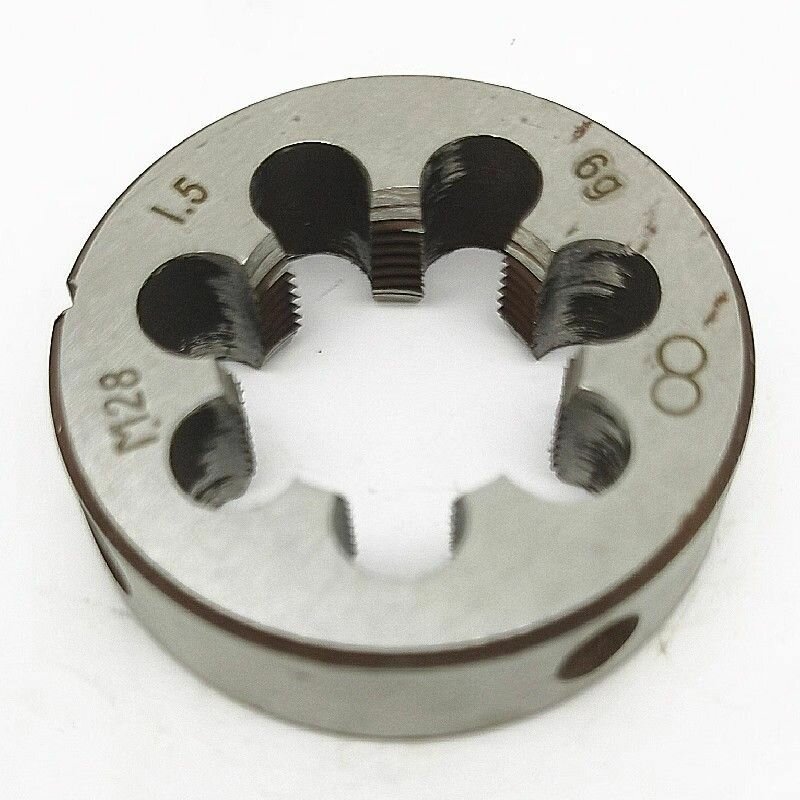 Плашка ручная, М28х1,5, Сталь инструментальная, 1 штука, FUDO