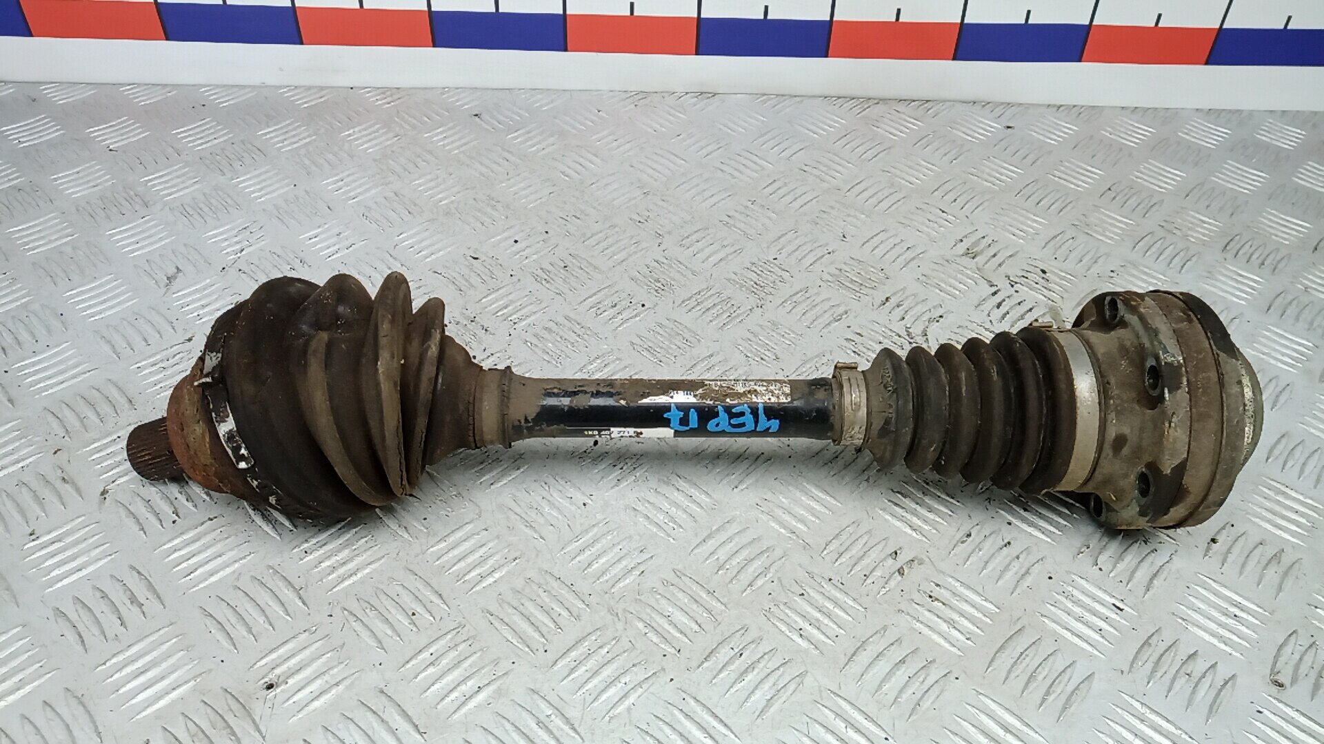 Привод передний левый VOLKSWAGEN PASSAT B6, Номер 1K0407271NP, 3C0407451FX