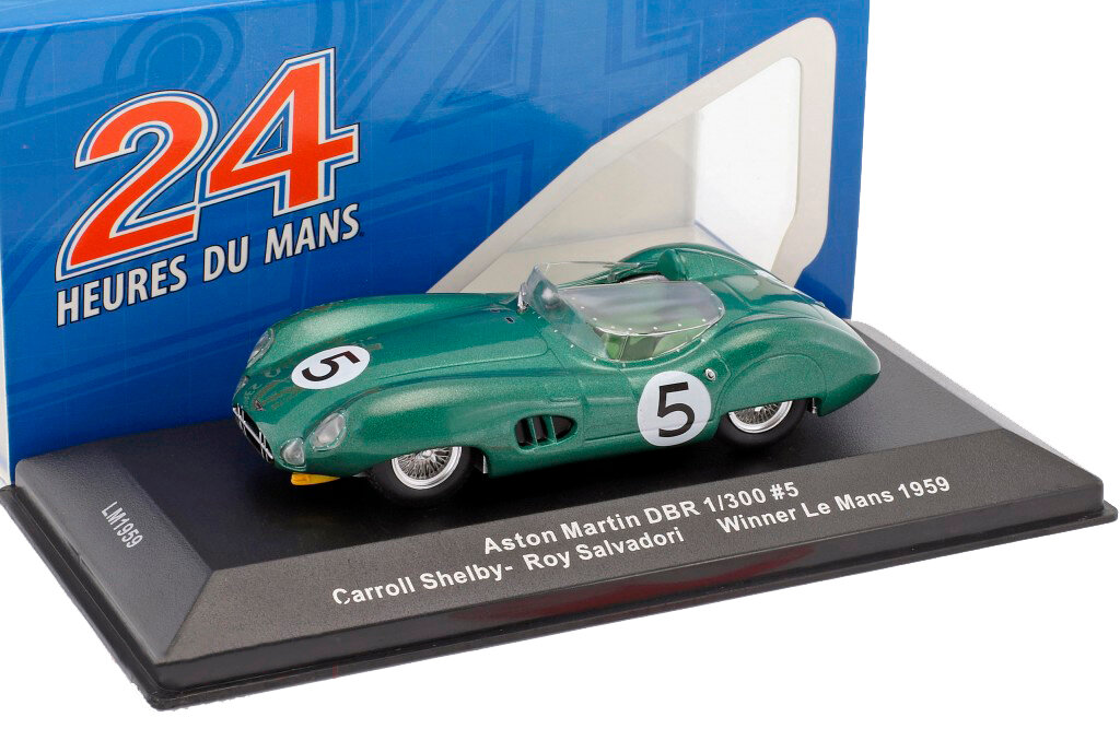 Модель коллекционная IXO Aston martin dbr 1 winner le mans 1959 / астон мартин победитель ле-ман