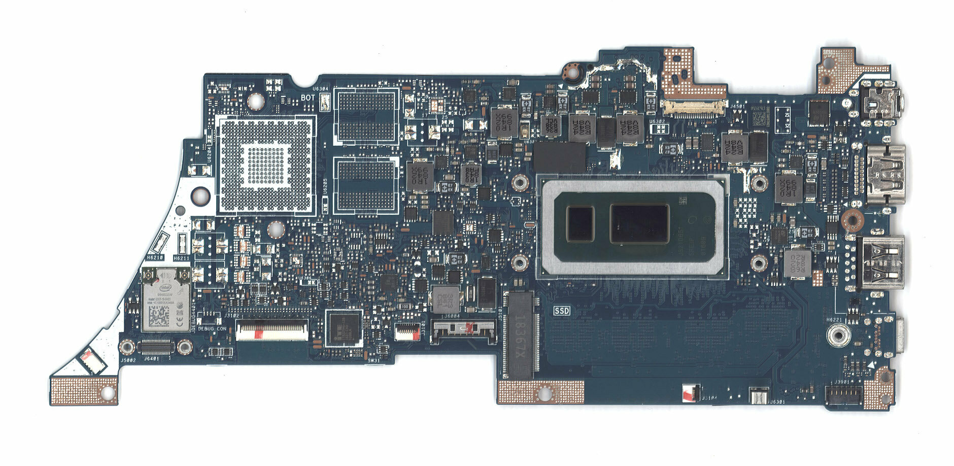Материнская плата для Asus UX333FA 8G/I7-8565U 90NB0JV0-R00021