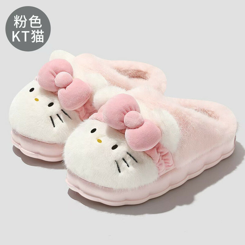 Косплей тапочки TAKARA TOMY Hello Kitty, My Melody, Kuromi, Cinnamoroll，35-36