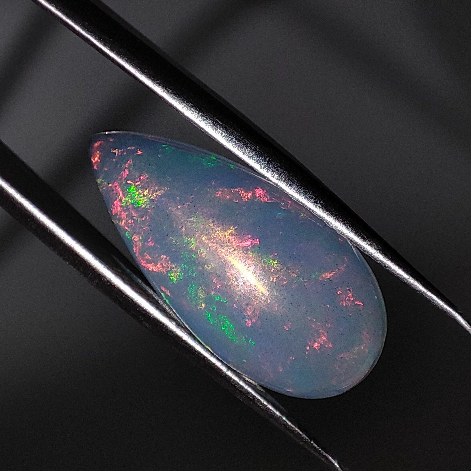 Опал груша 4.86 ct. Эфиопия + гемм. заключение