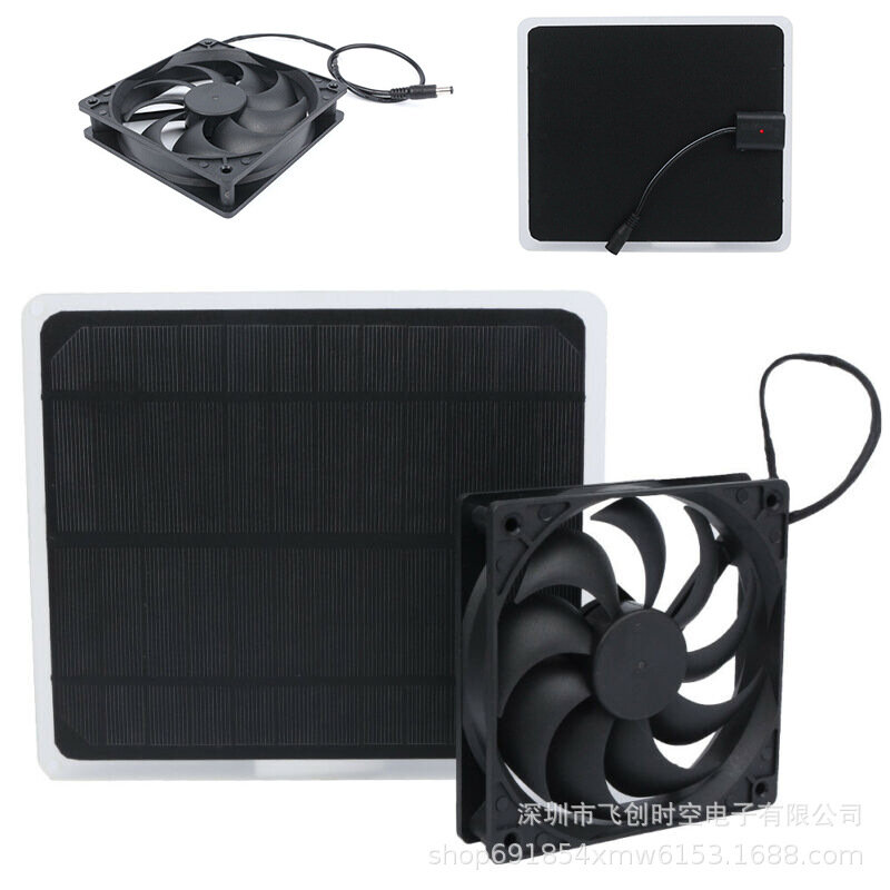 Горячий одиночный Кристалл 20WUSB выход солнечной панели ПЭТ клетка вытяжной вентилятор новая монокристаллическая солнечная панель