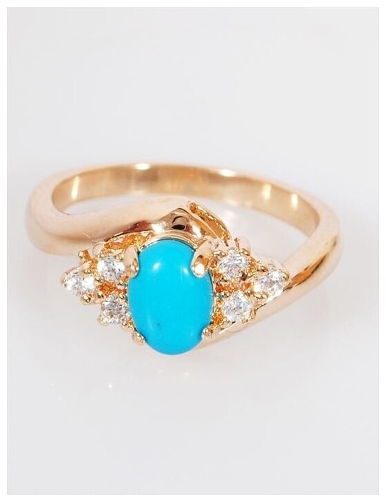 Кольцо, бирюза