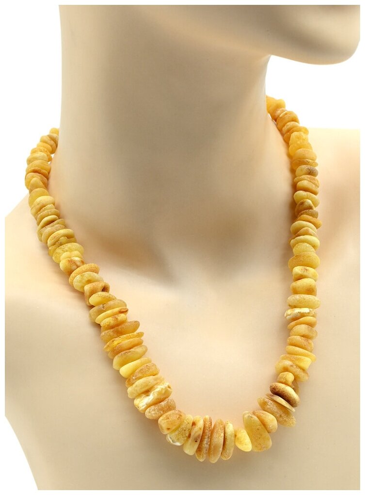 Бусы, янтарь