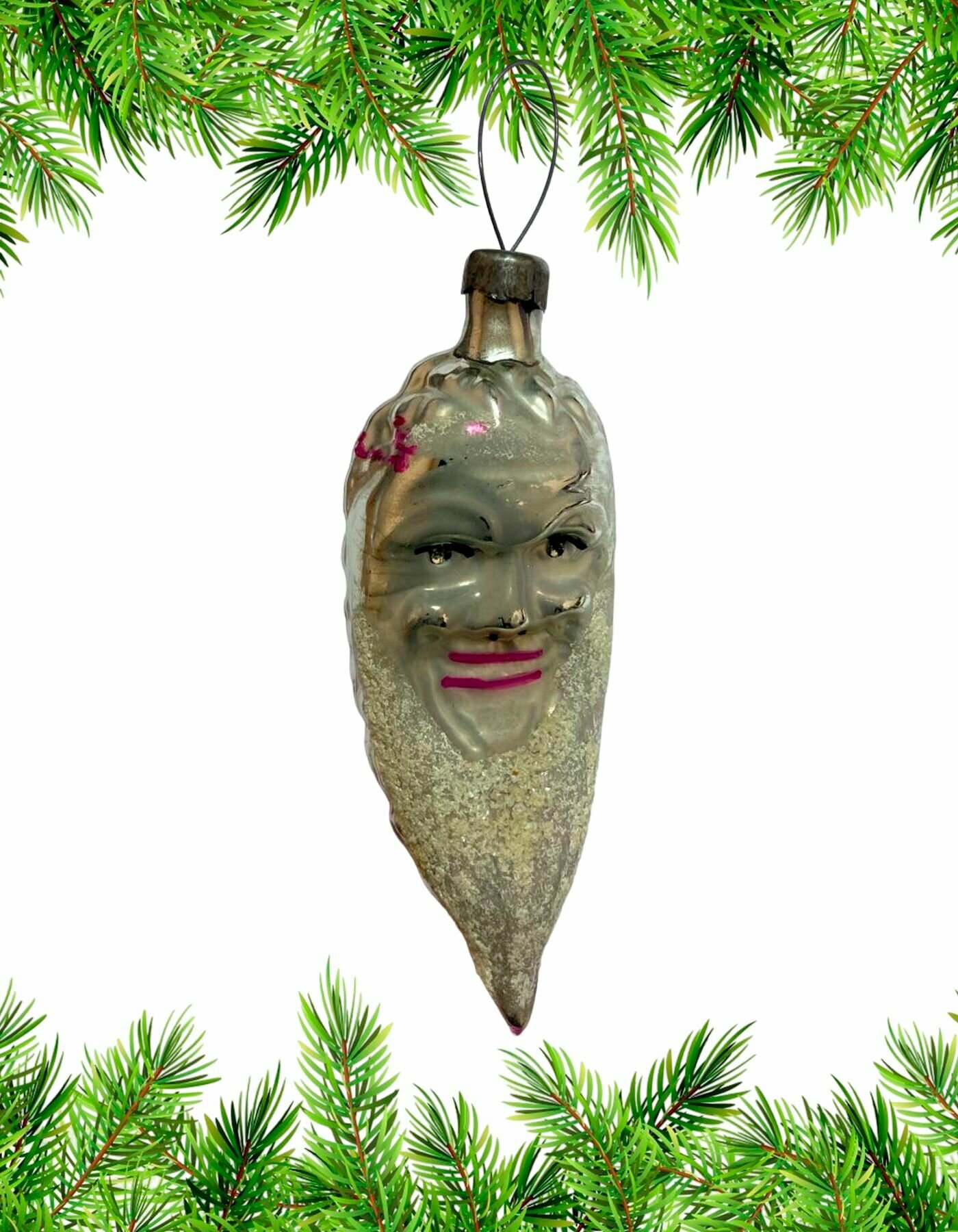 Игрушка на елку Лесовик СССР Винтаж из СССР