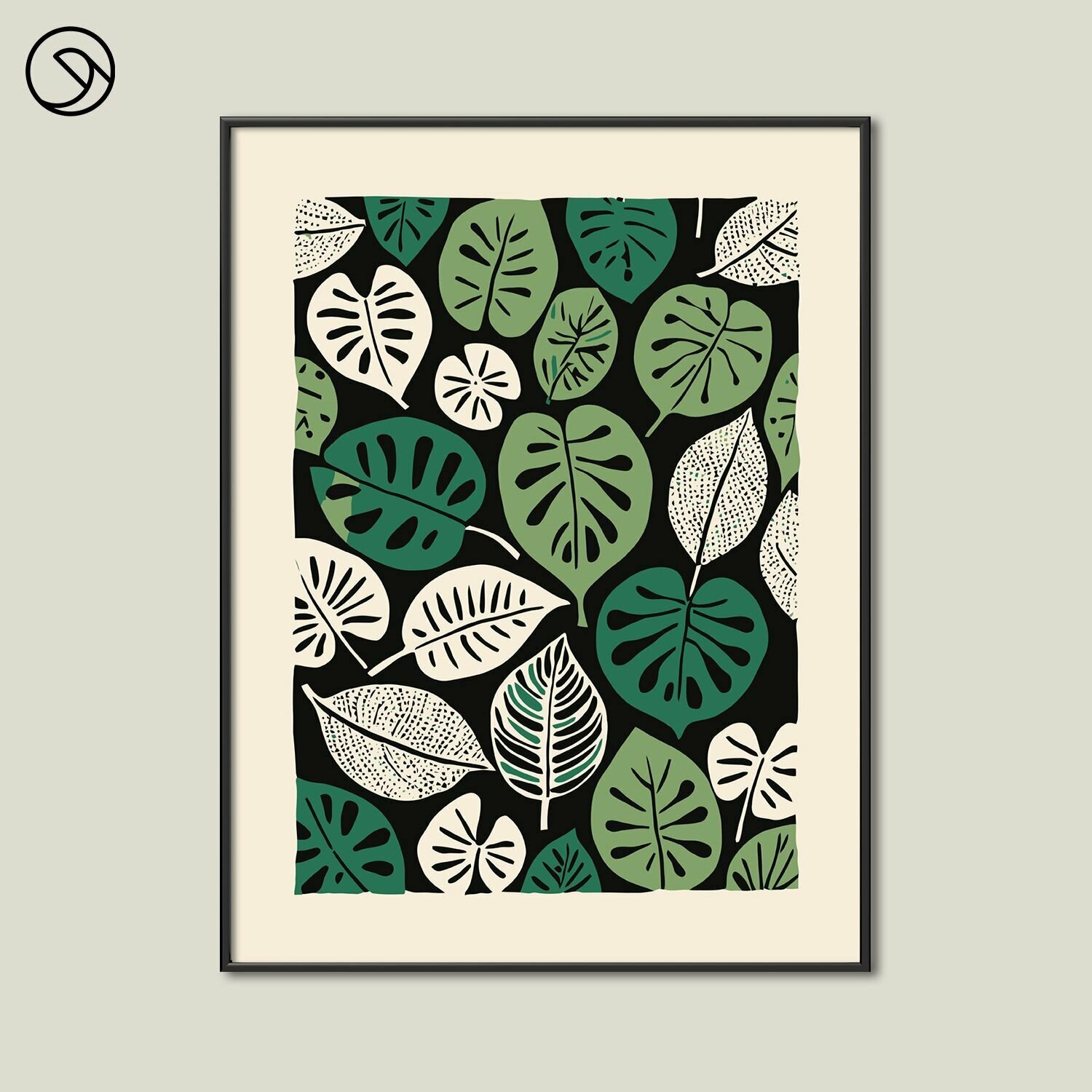 Постер в раме 50х70 Postermarkt, Арт Абстракция №22