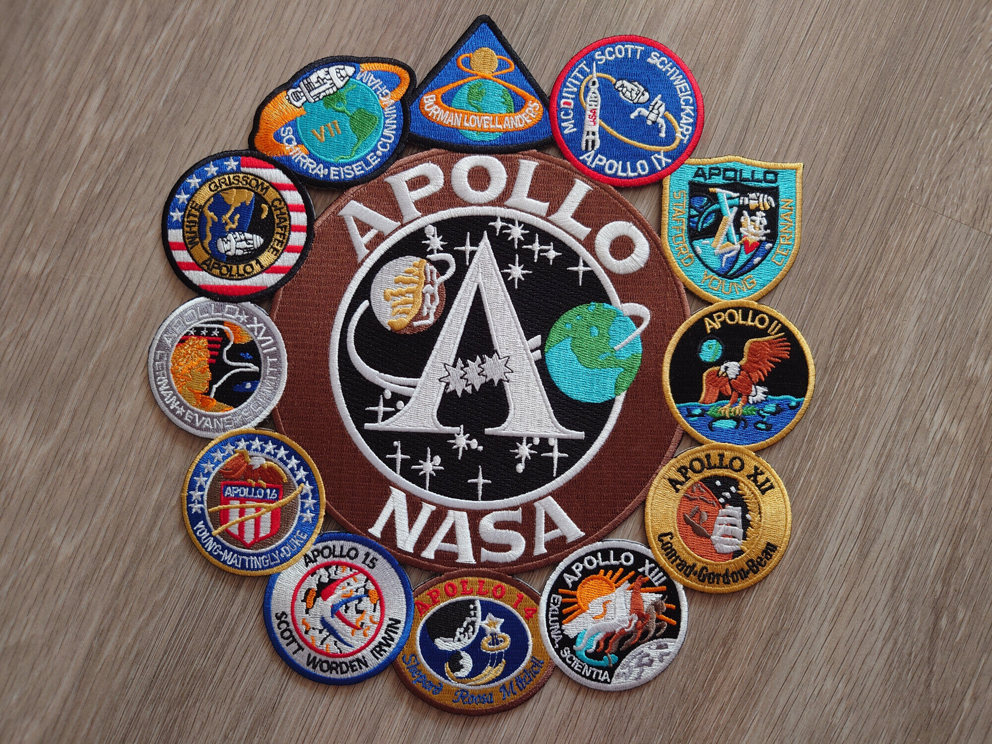 Шеврон миссий наса Аполлон/Apollo