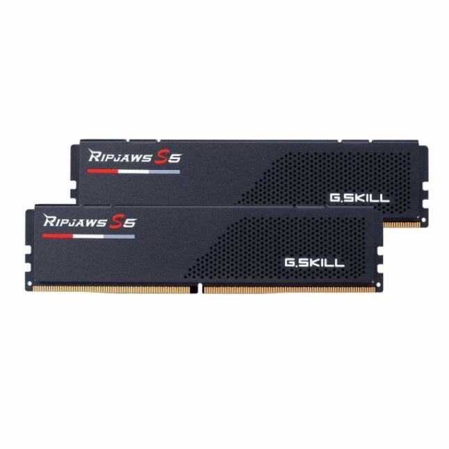 Оперативная память G.Skill Ripjaws S5 (F5-6400J3239G32GX2-RS5K) DIMM DDR5 64 ГБ - 2 шт, 6400 МГц