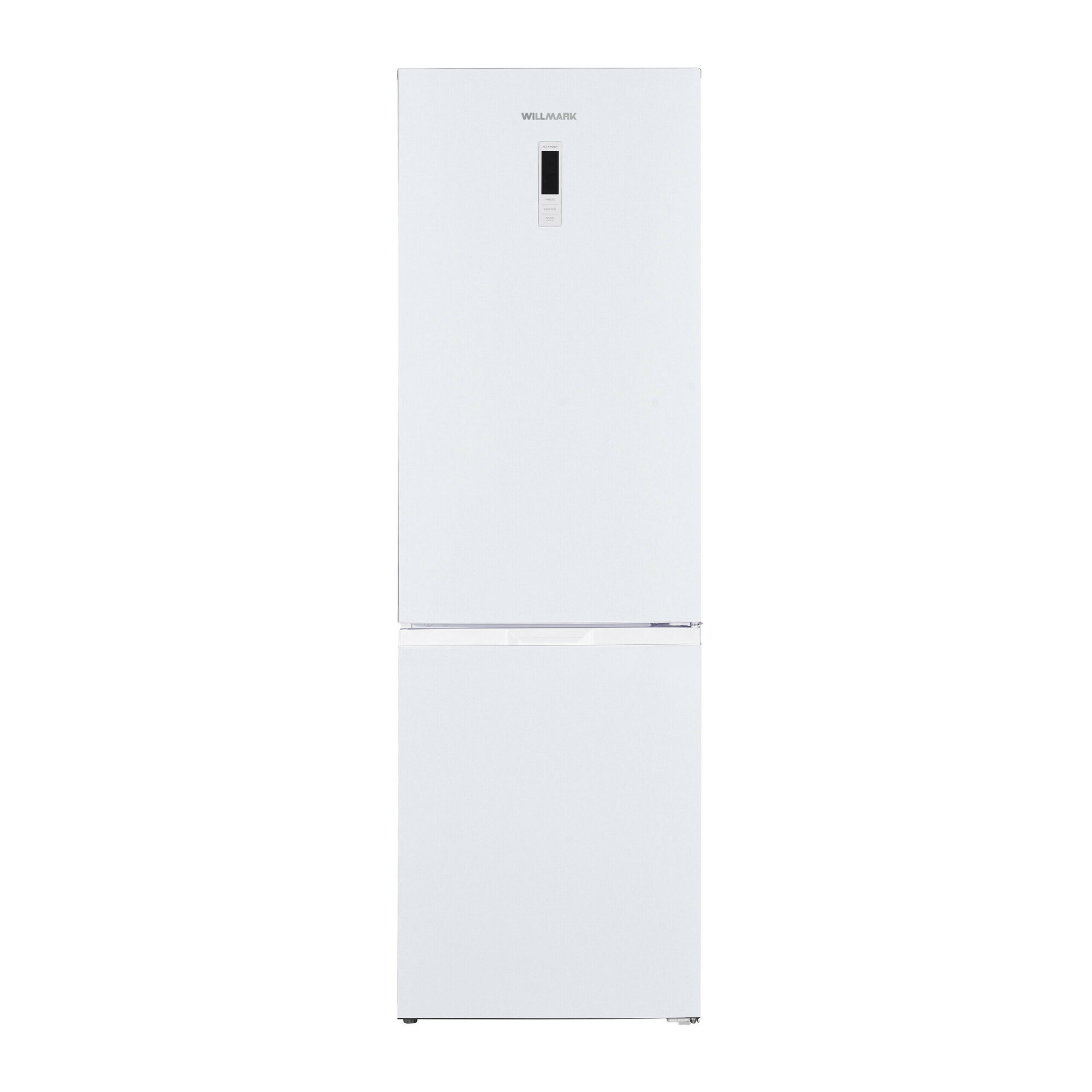 Двухкамерный холодильник Willmark RFN-487DIW, 343 л, электронное управление, дисплей, индикация температуры, Nofrost, белый