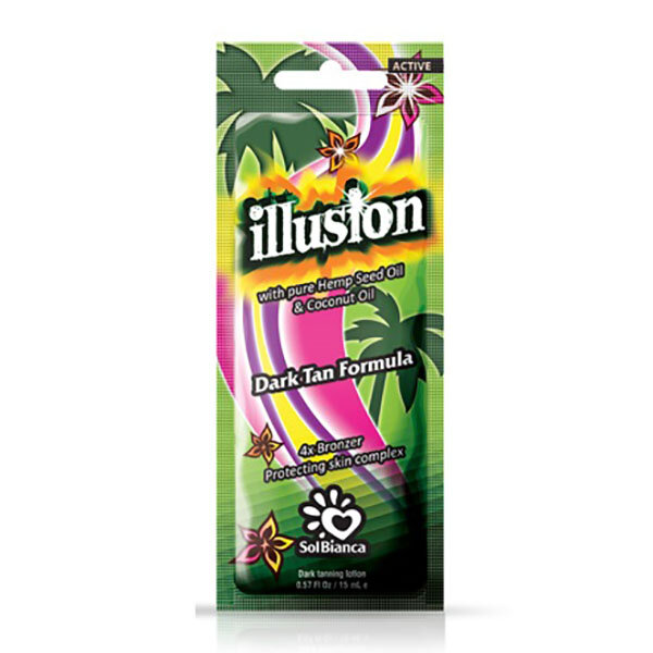 Крем для солярия SolBianca “Illusion” 4х bronzer, 15мл