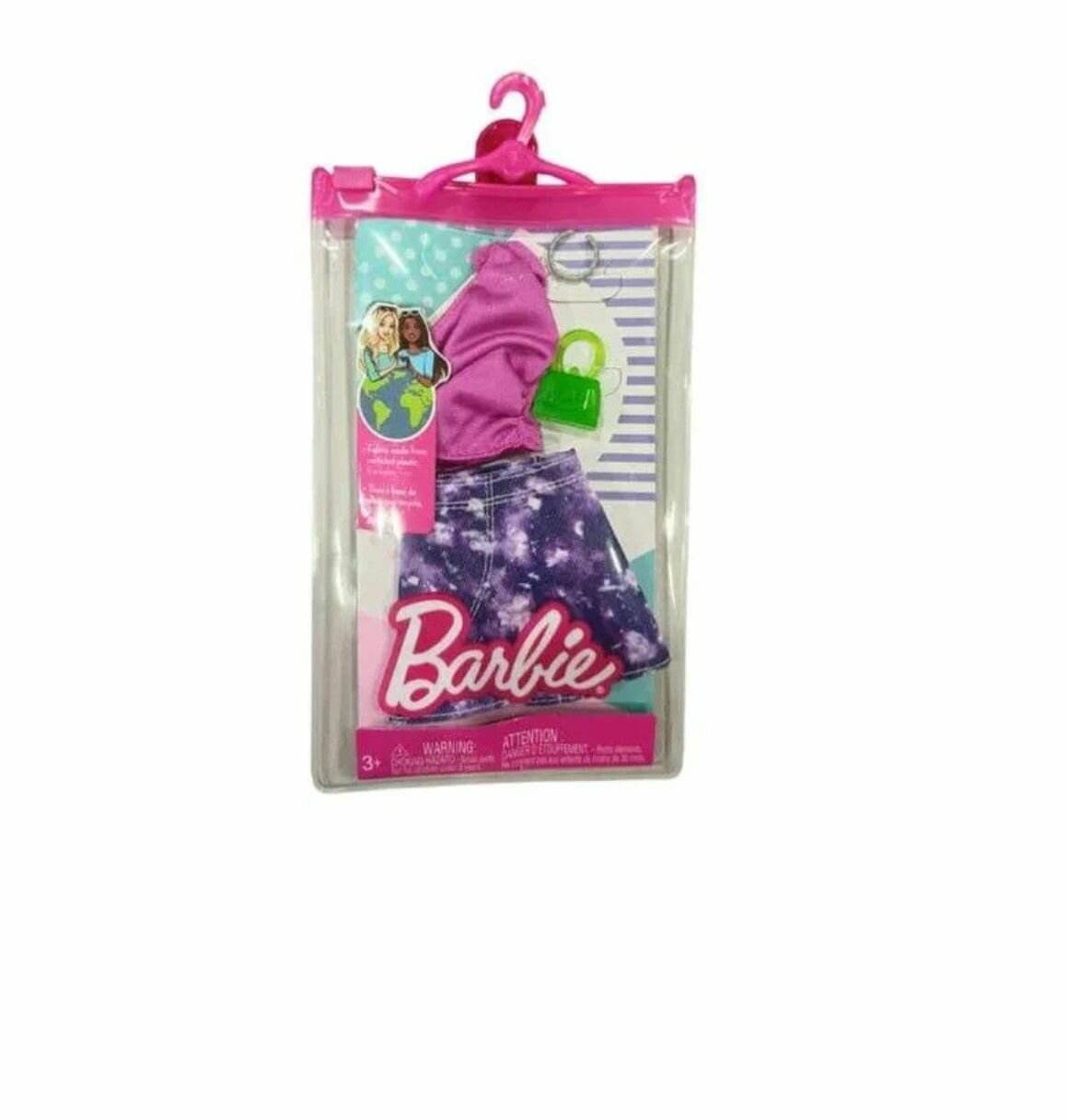 Одежда для кукол Барби, игрушки для девочки Mattel Barbie Complete Looks Assorti GWC27_HJT19